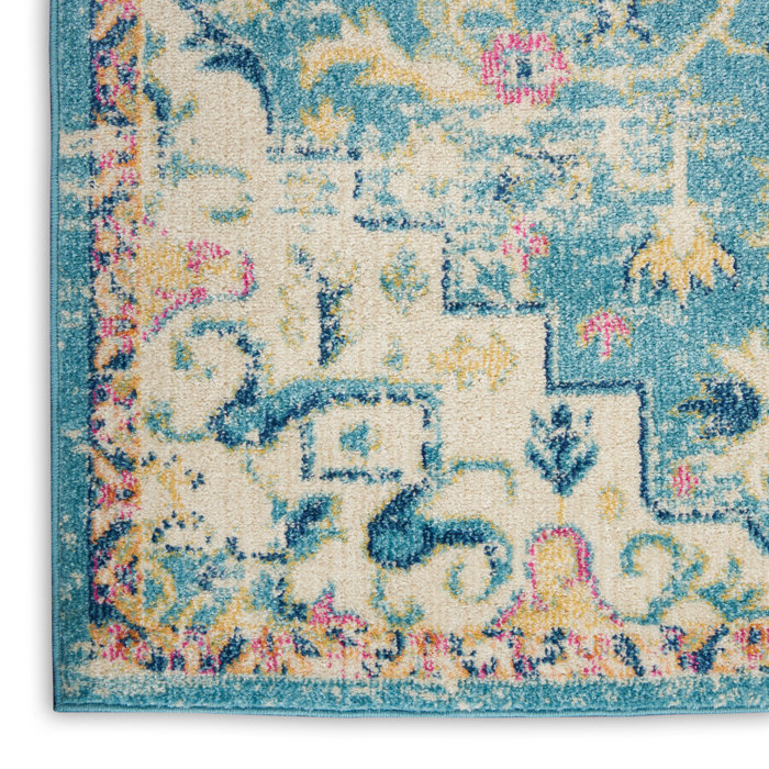 Blue Elephant Bradburn Light Blue/Beige Rug & Reviews | Wayfair.co.uk