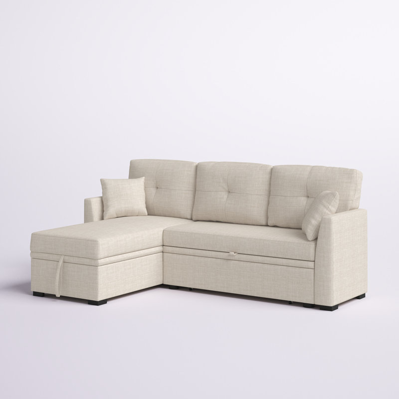 Wade Logan® Barrientez 85'' Upholstered Sleeper Sofa & Reviews | Wayfair