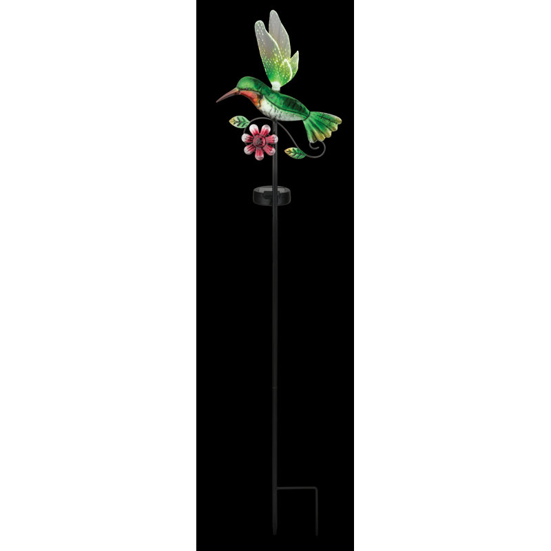 Regal Art & Gift Bug Burst Solar Stake - Hummingbird | Wayfair