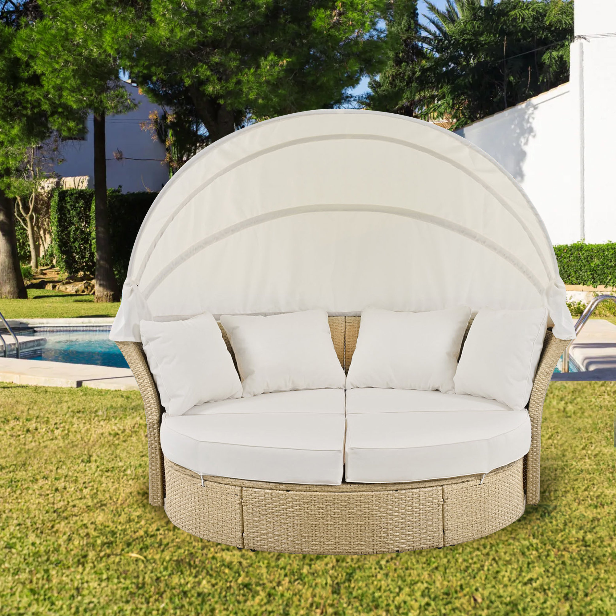 Bungalow Rose Heyab 71.7 Wide | Wayfair