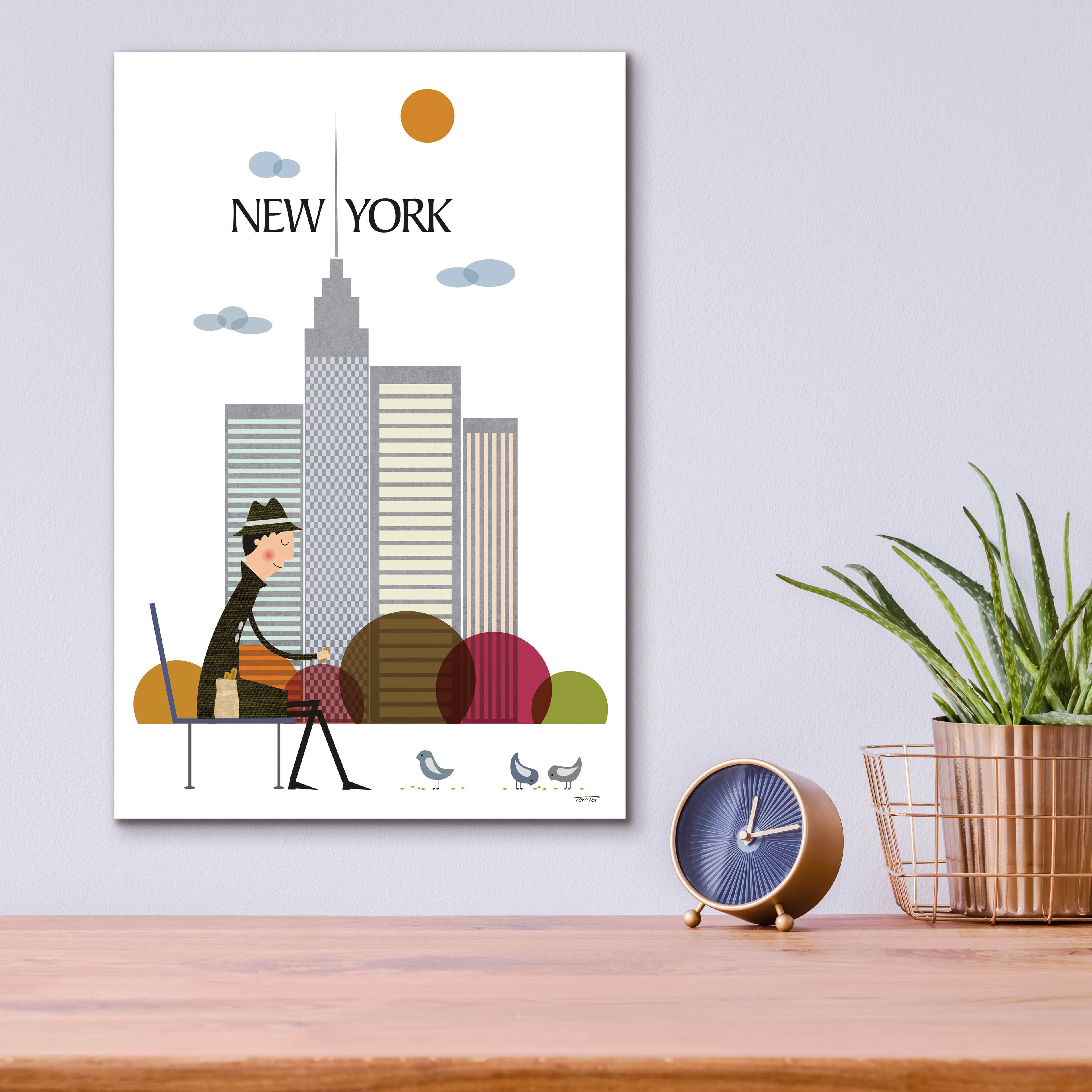 Winston Porter New York' by Tomas Design, Acrylic Glass Wall Art | Wayfair