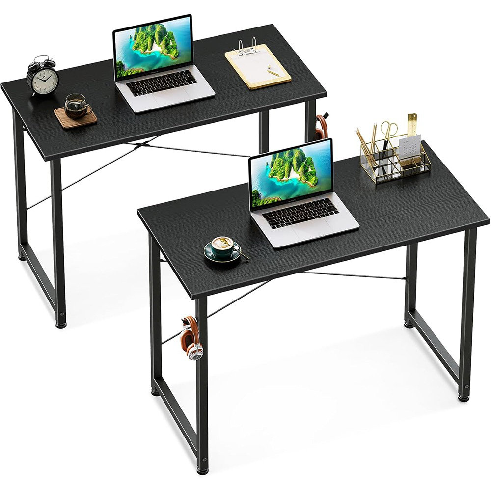 Ebern Designs 32 Inch Computer Desk Set Of 2, Modern Simple Style De ...