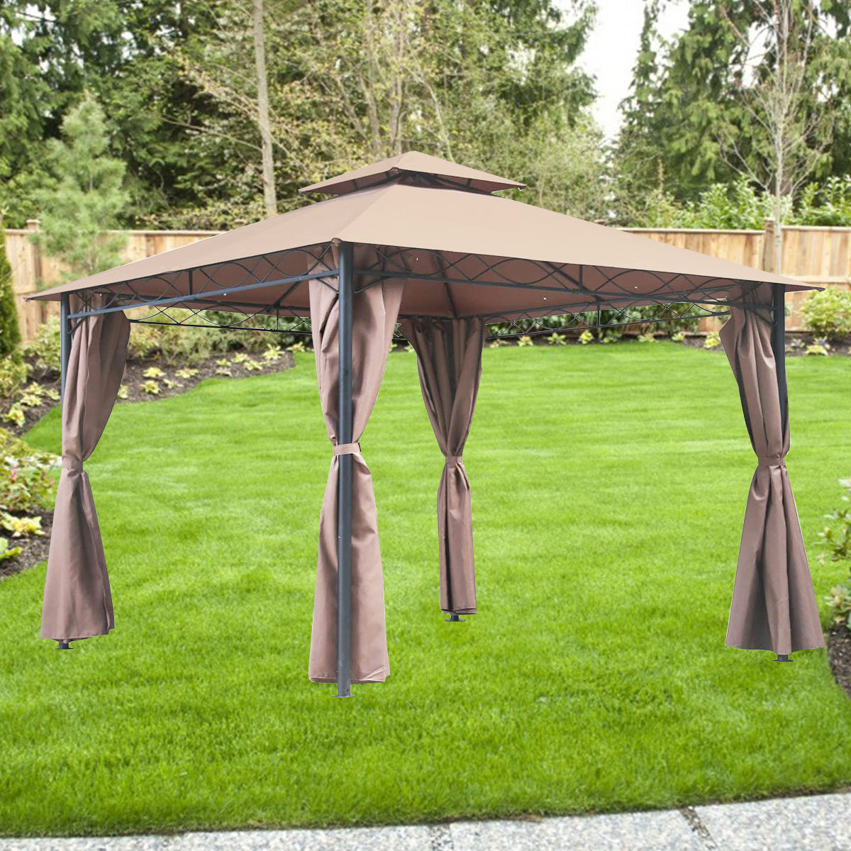 Garden Winds Gazebo Replacement Canopy | Wayfair