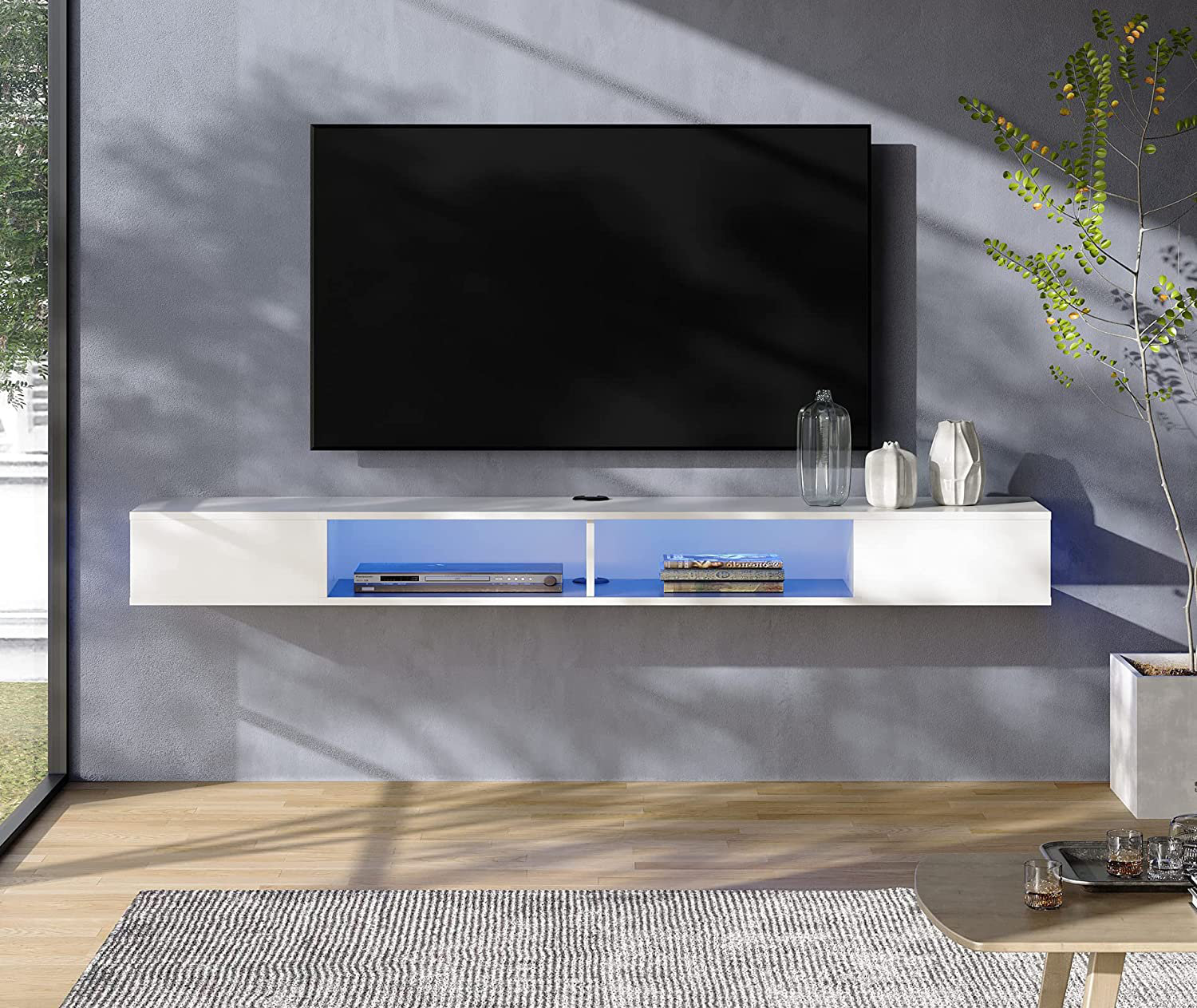 Wrought Studio™ Crédence de rangement flottante Ebbin et Commentaires ...