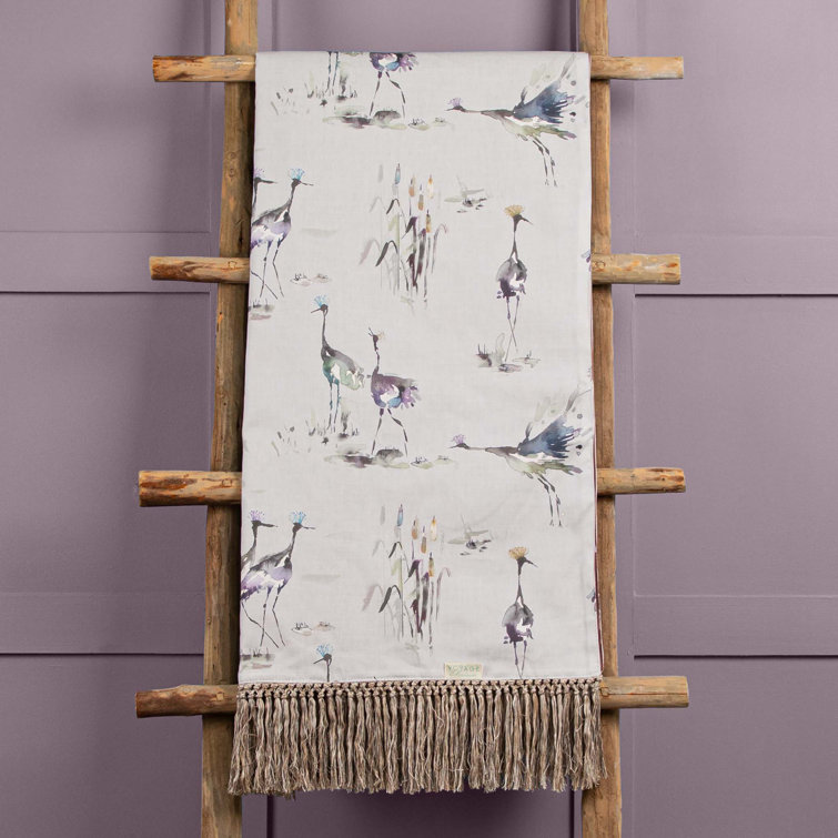 Voyage Maison Cranes Handmade Throw Blanket | Wayfair.co.uk