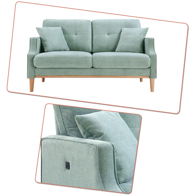 George Oliver Jagodinka 56.72'' Upholstered Loveseat | Wayfair