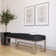Willa Arlo Interiors Nimmons 54" Upholstered Bench & Reviews | Wayfair