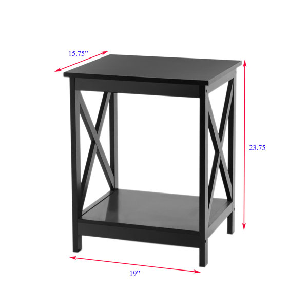 Longshore Tides Araline End Table with Storage | Wayfair