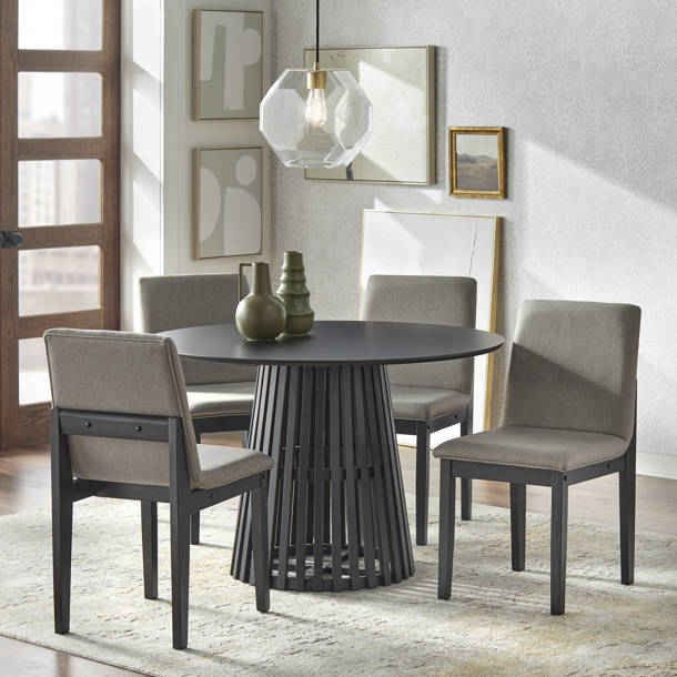 George Oliver Parisi Solid Wood Dining Set & Reviews | Wayfair