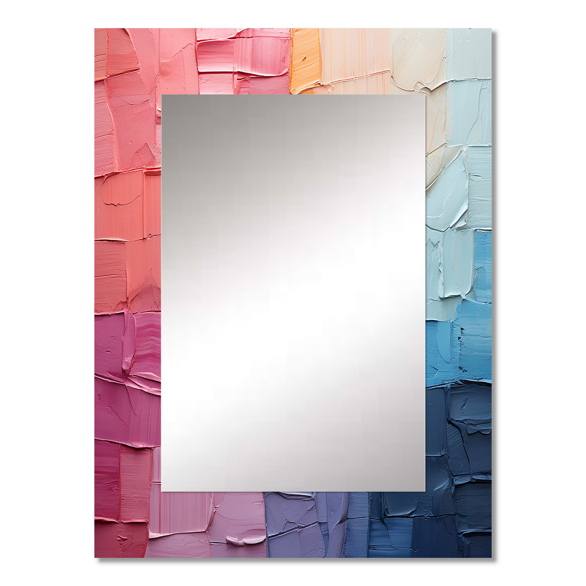 Dakota Fields Abstract Patchwork III - Abstract Collages Large Wall ...