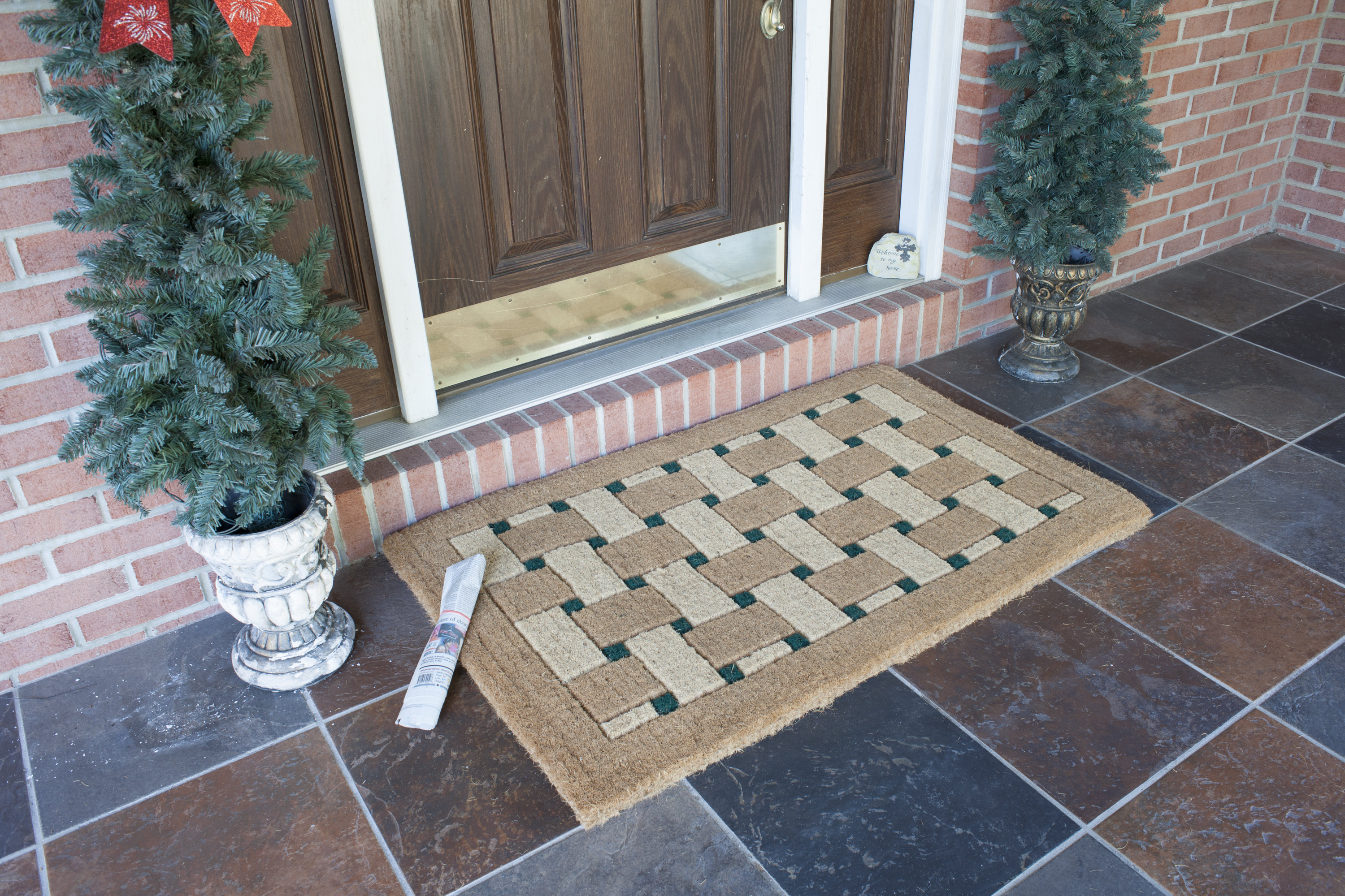 August Grove Staple Hill Inlaid Door Mat & Reviews - Wayfair Canada