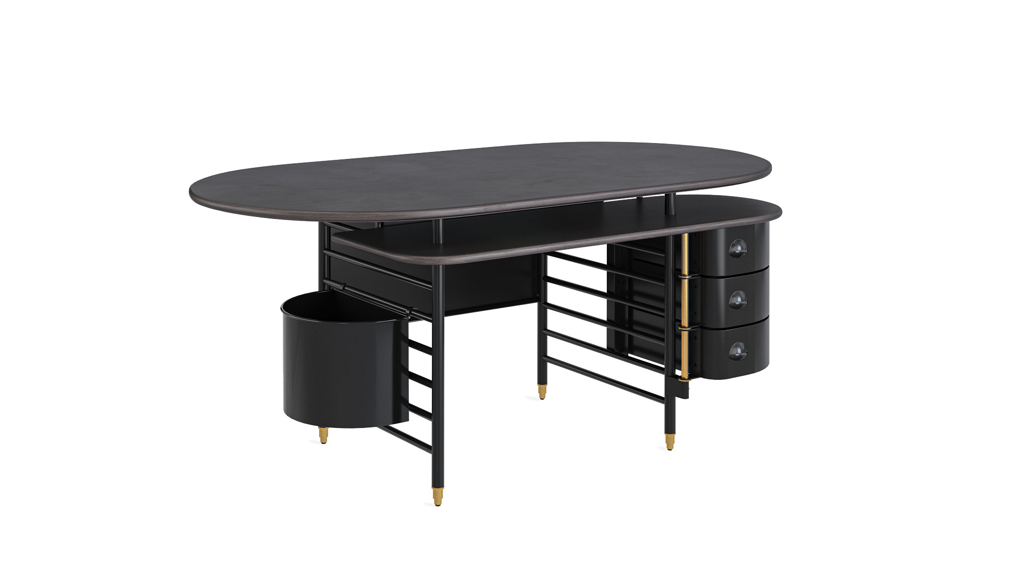 Frank Lloyd Wright Furniture Frank Lloyd Wright Racine Executive Desk ...