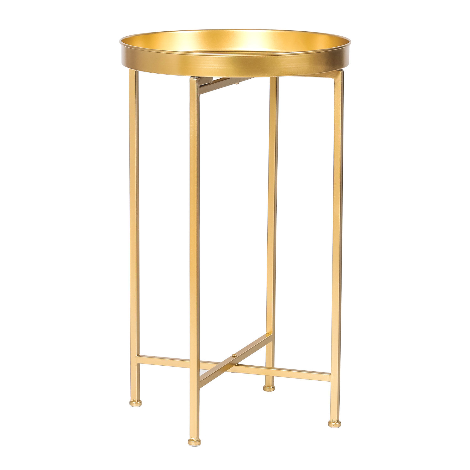 Everly Quinn Tray Top End Table "& Reviews" | Wayfair