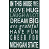 Fan Creations NCAA In This House Sign Wall Décor & Reviews | Wayfair
