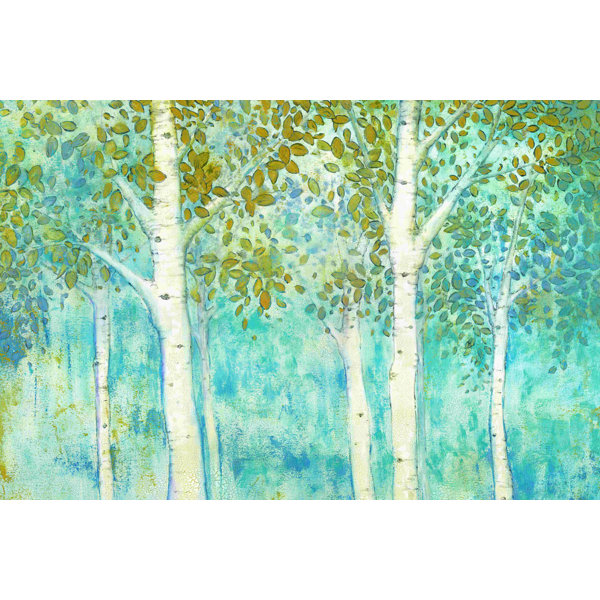 Millwood Pines " Lovely Trees 2 " Painting Print - Wayfair Canada