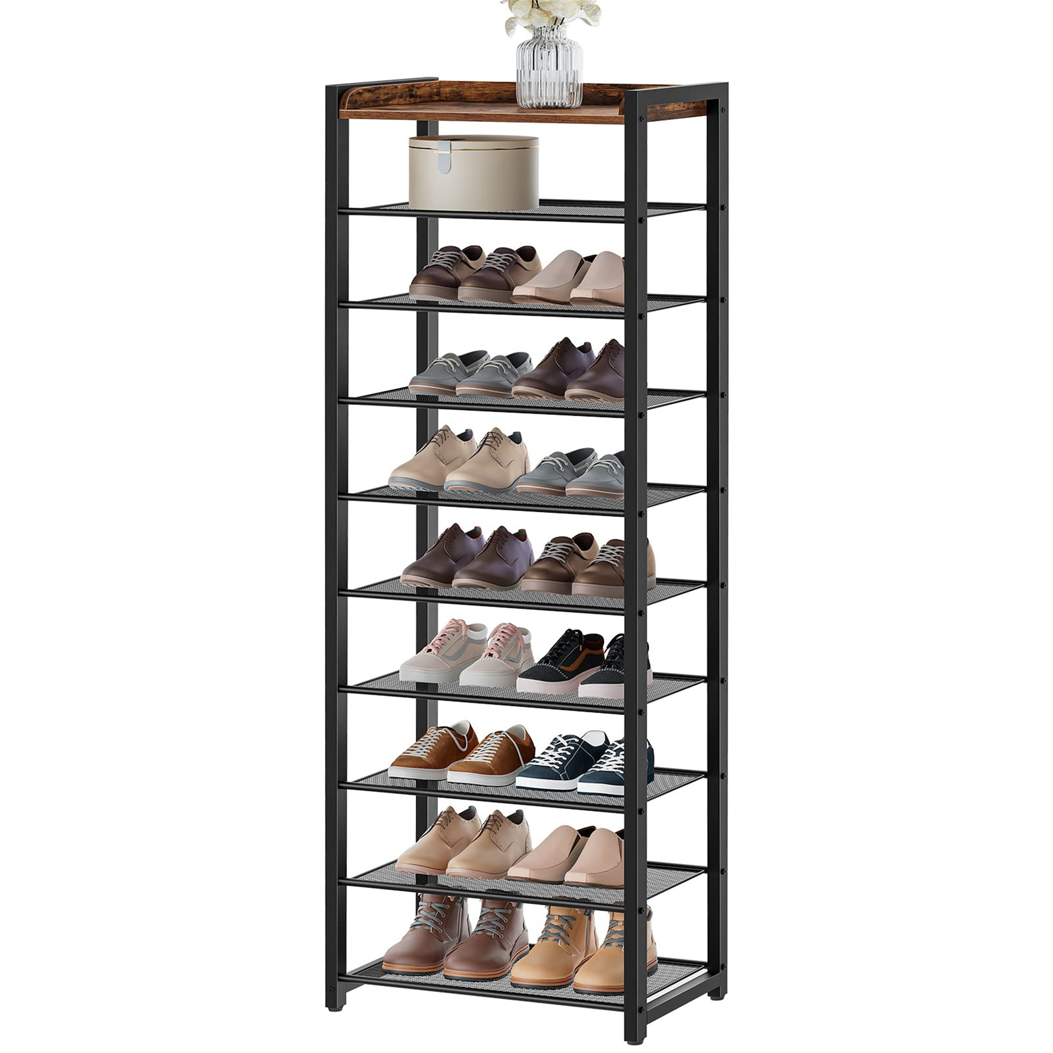 17 Stories 27 Pair Shoe Rack | Wayfair