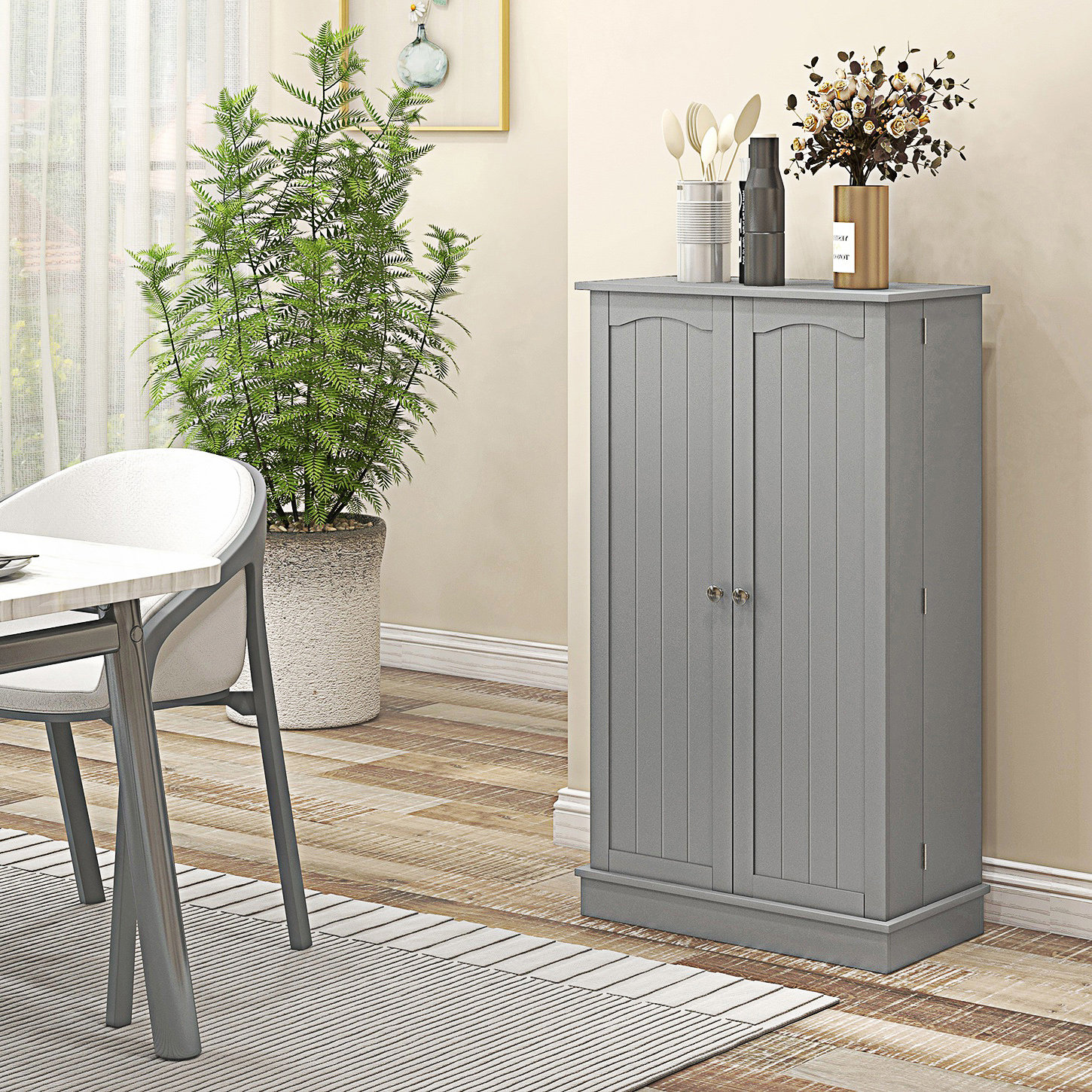 Lark Manor™ Kitchen Pantry Storage Cabinet, Freestanding Kitchen ...