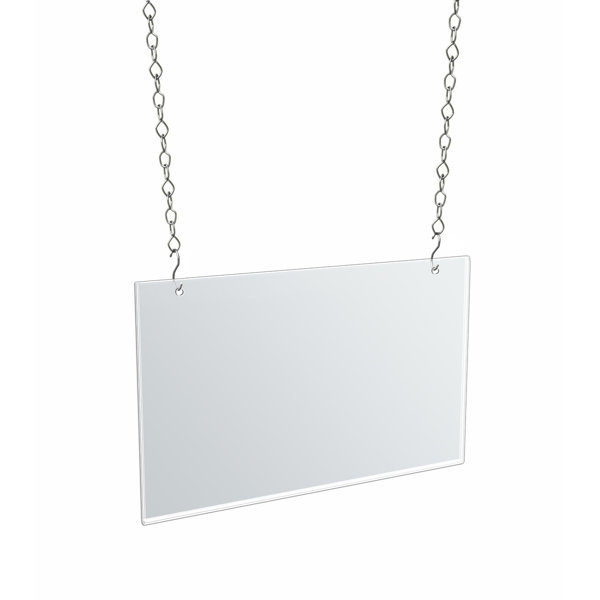 Azar Displays Clear Acrylic Hanging Ceiling Poster Frame - Wayfair Canada