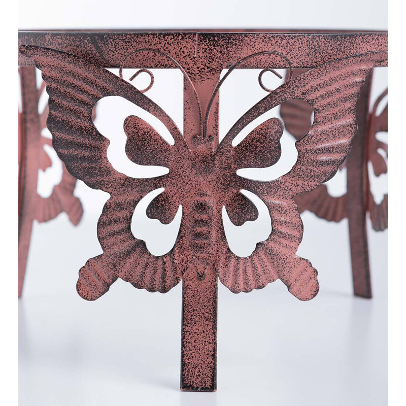 Wind & Weather Butterfly Gazing Ball Stand | Wayfair