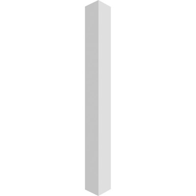PCI Enterprises Square Non-Tapered Smooth PVC Endura-Craft Column Wrap ...