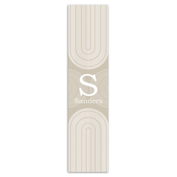 Bungalow Rose Kaytin Solid + Manufactured Wood Text & Numbers Wall ...