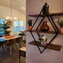 Mercury Row® Midland 3 Piece Diamond Tiered Shelf & Reviews | Wayfair