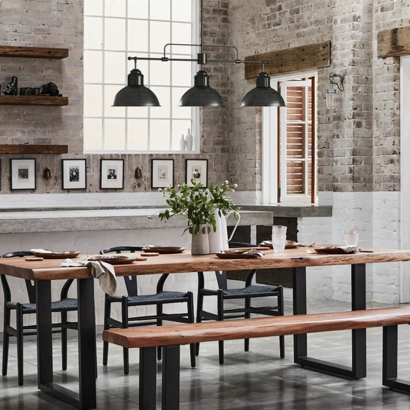 Trent Austin Design® Hendon 3 - Light Kitchen Island Pendant & Reviews ...