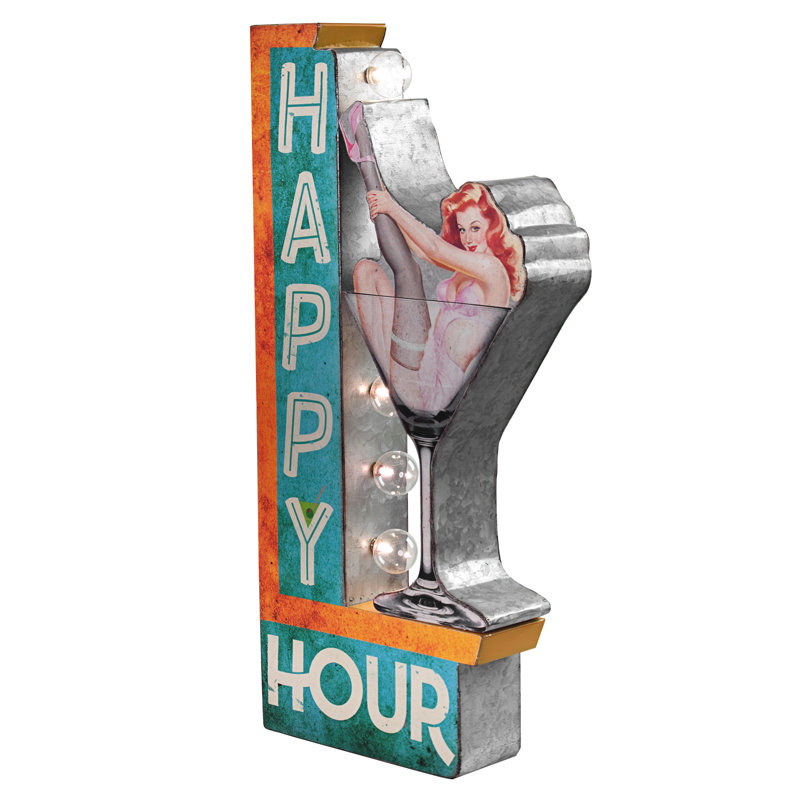 Trinx Happy Hour Wall Décor & Reviews | Wayfair