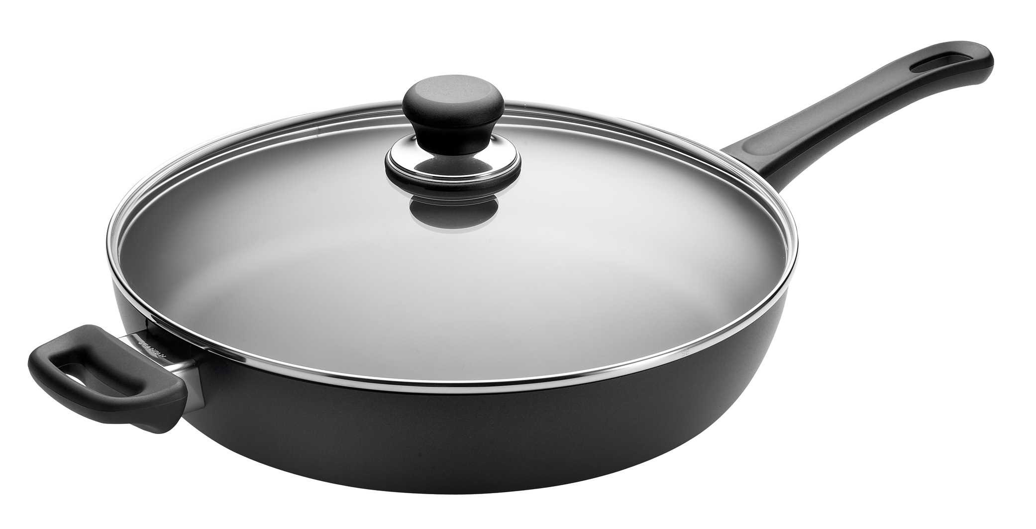Scanpan Classic Non Stick Aluminum Saute Pan with Lid | Wayfair