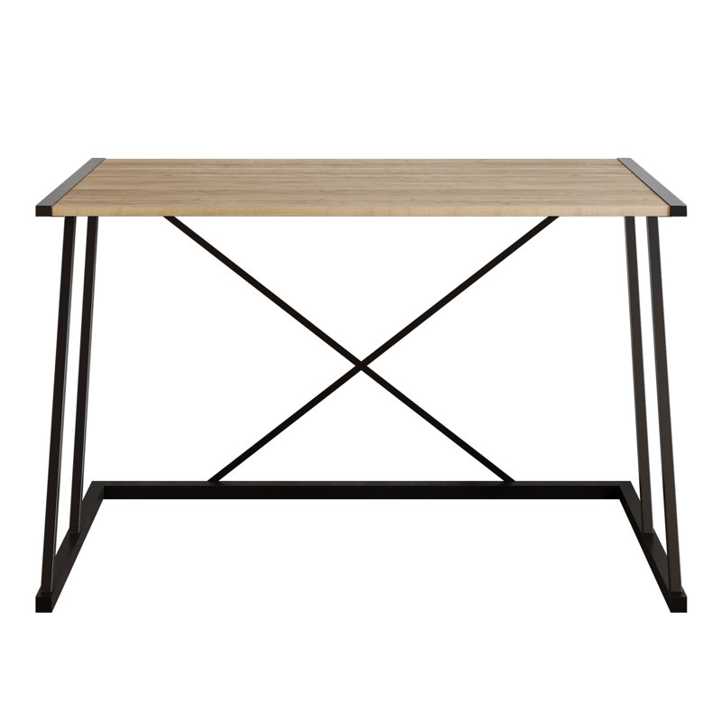 Hokku Designs Anemon Metal Base Writing & Computer Desk | Wayfair
