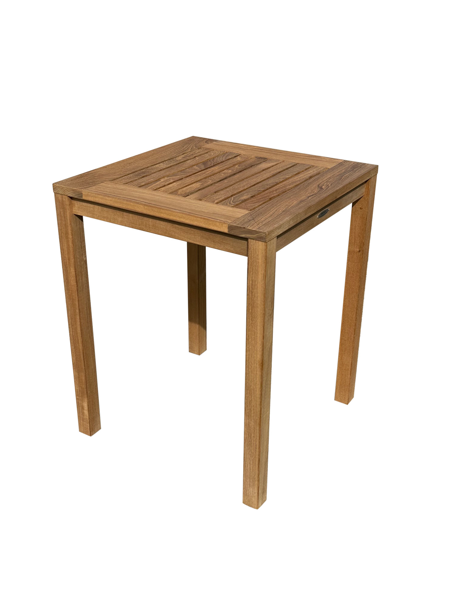 Loon Peak Cafe Teak Square Table, Natural - Wayfair Canada