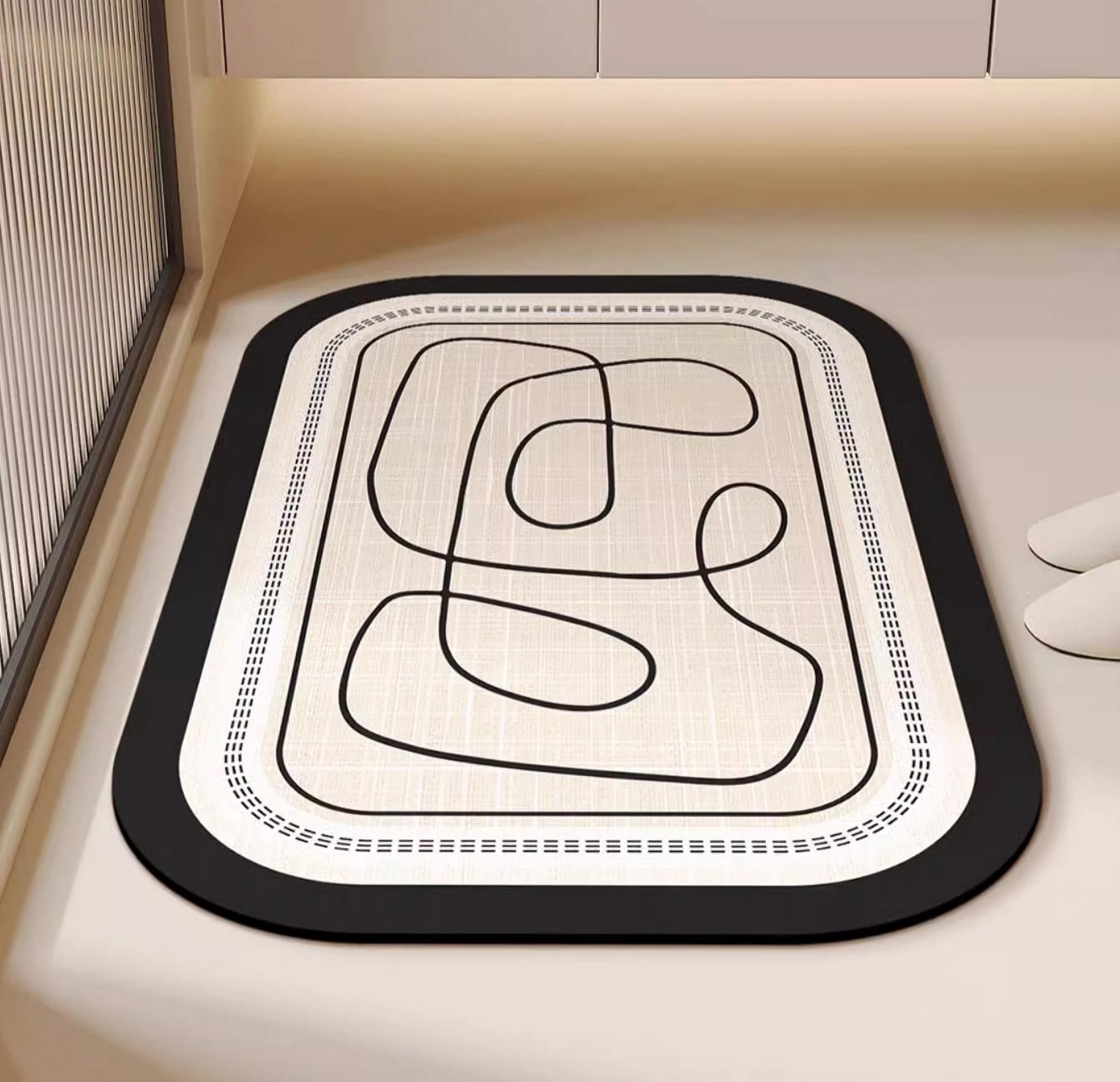 Orren Ellis Decontamination Diatomaceous Earth Absorbent Bathroom Mat ...
