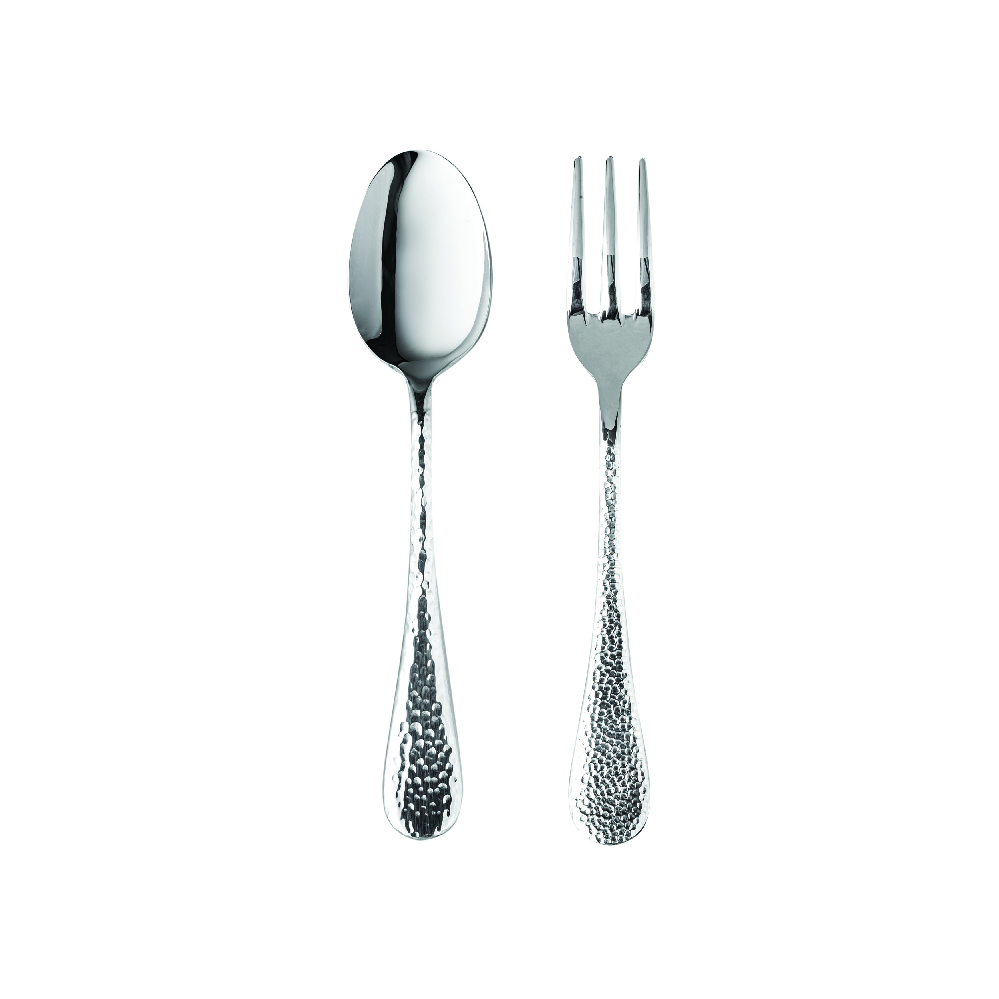 MEPRA Serving Set (Fork And Spoon) Epoque Pewter Stainless Steel ...