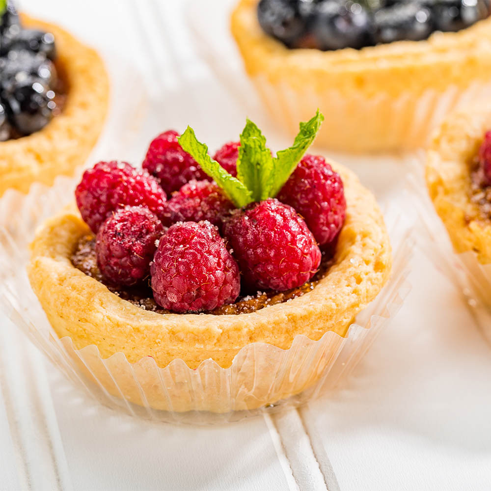 Restaurantware Invisa-Liner 2 Oz Round Clear Plastic Bakery Liner - 2 1 ...