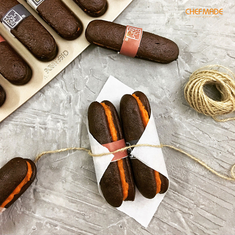 CHEFMADE 14 Cavity Eclair Cake Pan | Wayfair