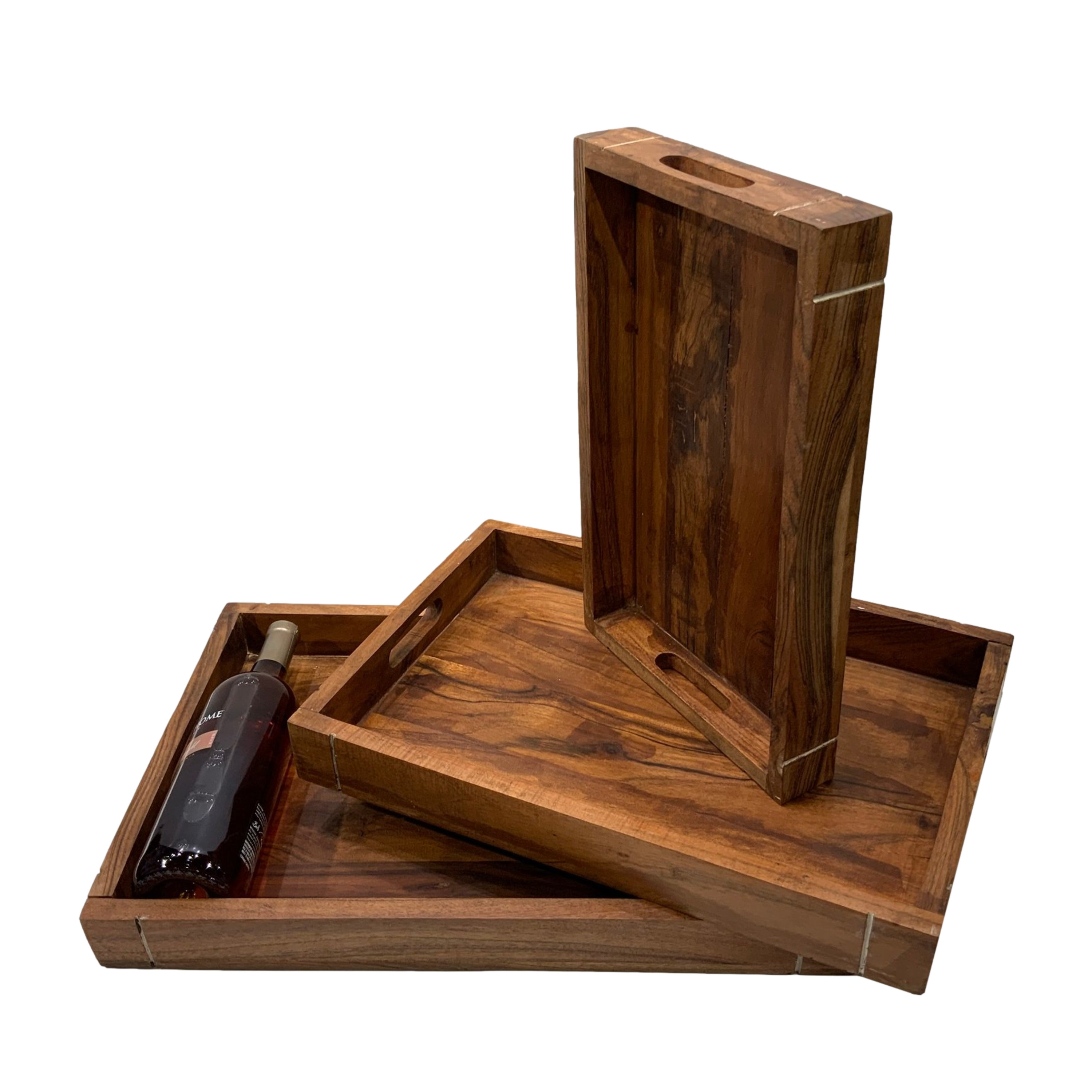 Loon Peak Element 3 Piece Serving Tray Set - Wayfair Canada