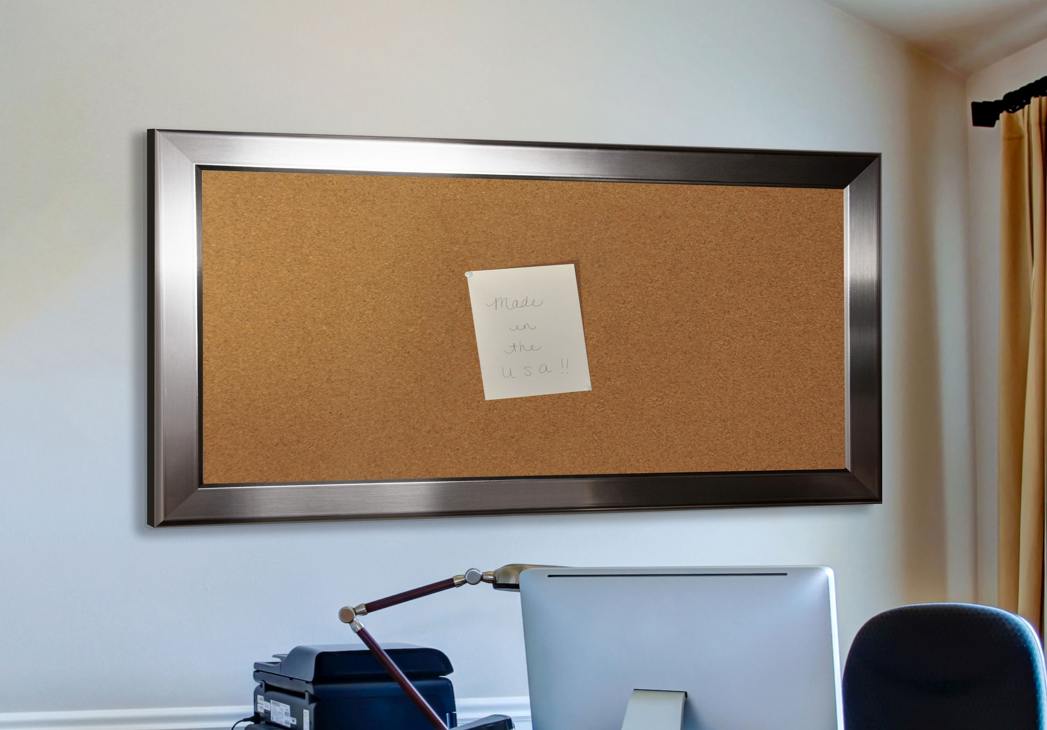 Lark Manor™ Linlin Wall Mounted Bulletin Board | Wayfair