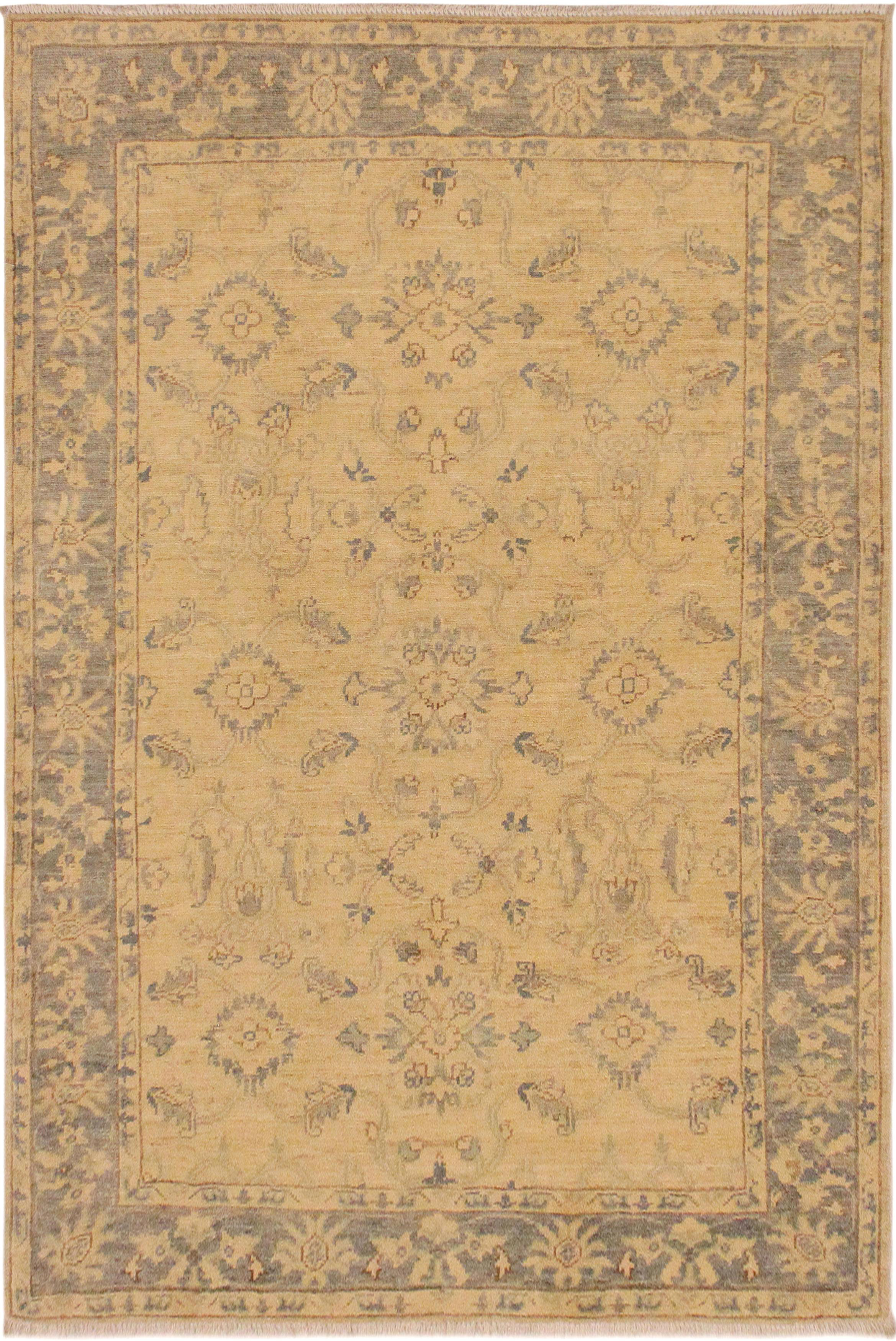 Isabelline One-of-a-Kind 3'11'' x 5'9'' 2000s Area Rug in Ivory/Gray by ...