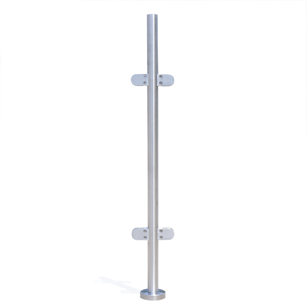 YYBSH 43.34" Stainless Steel Railing Post Pole (Middle Post) - Wayfair ...