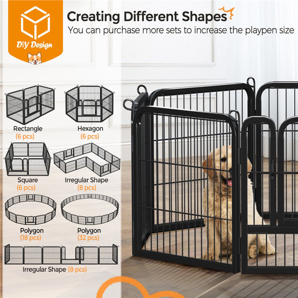 Yaheetech Exercise Dog Pen | Wayfair