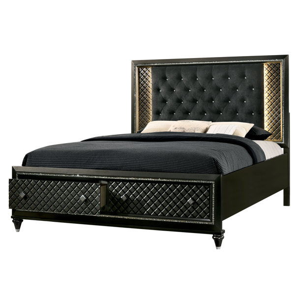 Everly Quinn Pilton Tufted Storage Platform Bed & Reviews - Wayfair Canada
