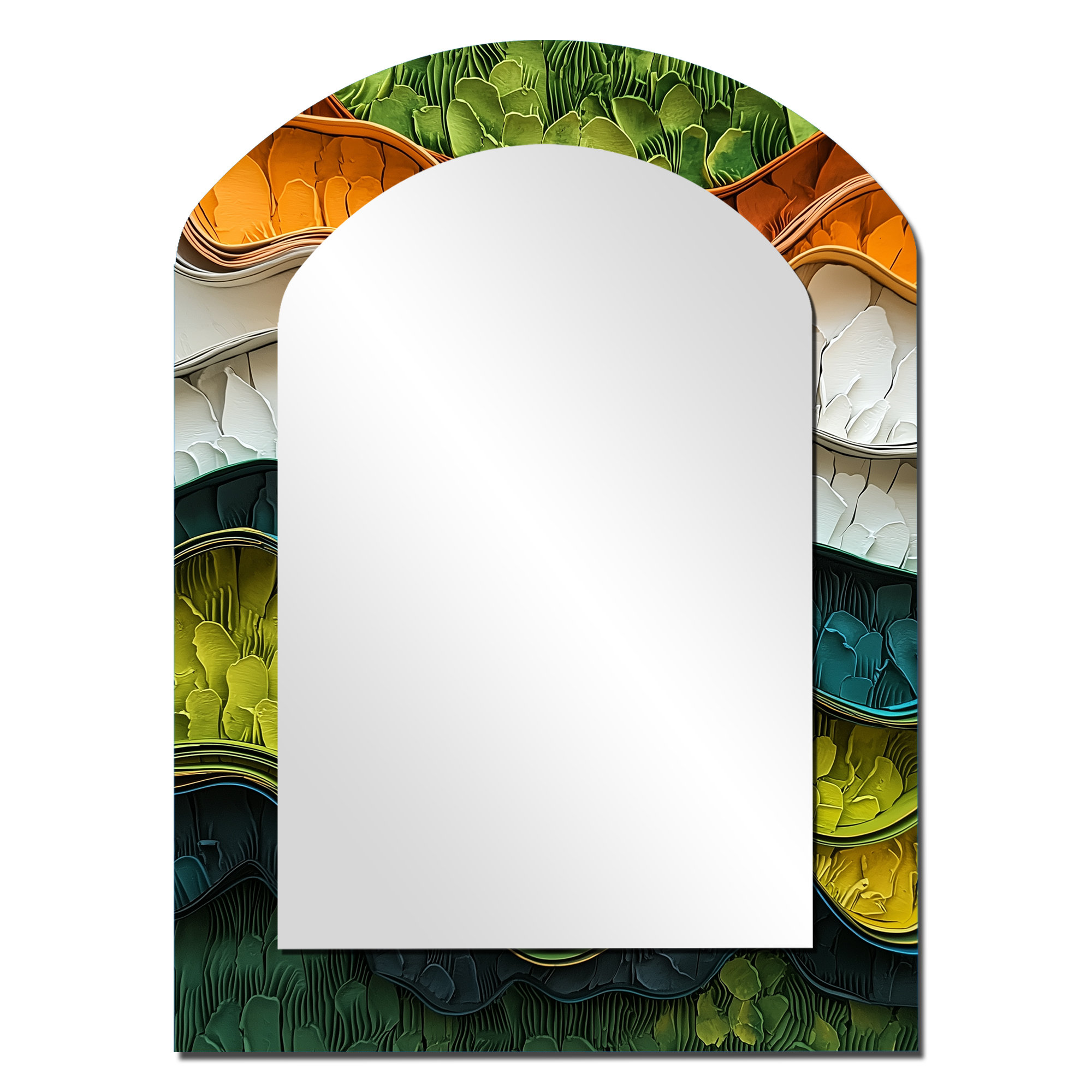 Mercer41 Biomorphism Earth Ephemeral Pathways III - Lyrical Abstraction Asymmetrical Large Wall ...