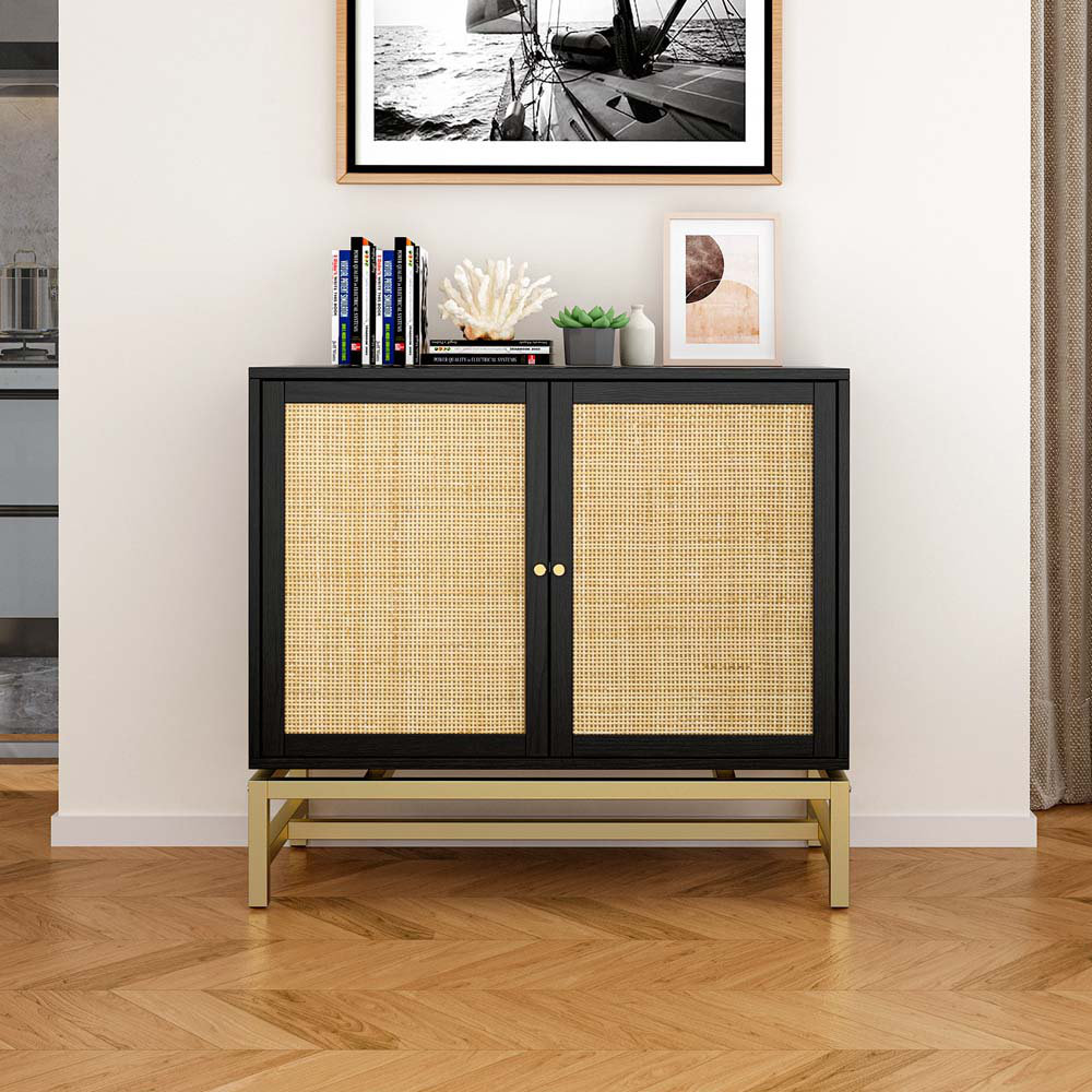 Bay Isle Home™ Anasha Particle Board 2 - Door Accent Cabinet | Wayfair
