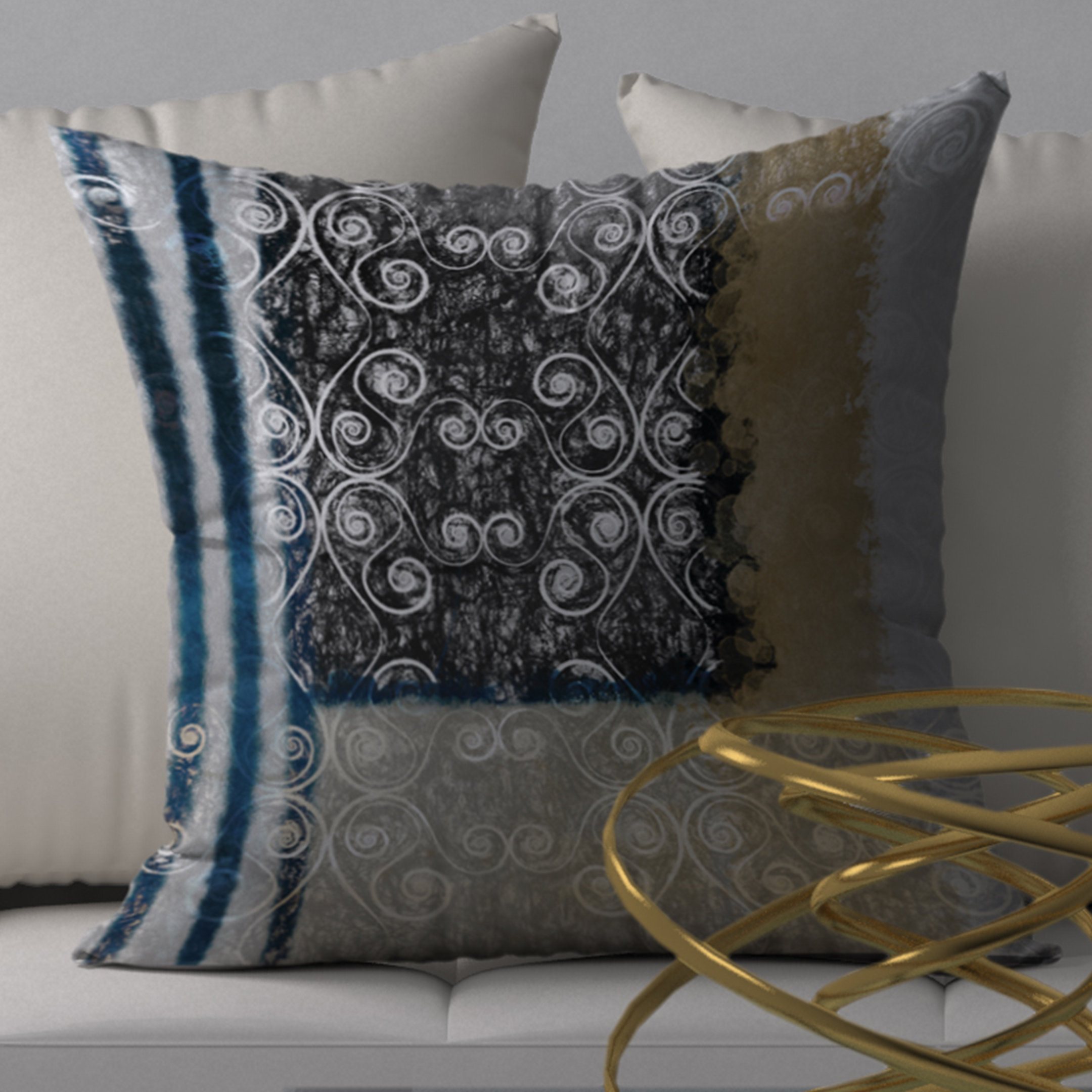 LeRoi Products Power Thoroughbred Square Pillow Cover & Insert | Wayfair