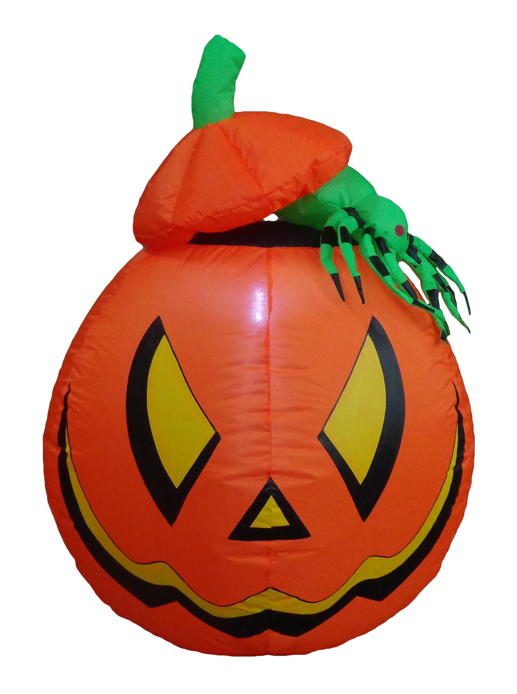 The Holiday Aisle® 4 Foot Tall Lighted Happy Halloween Inflatable ...