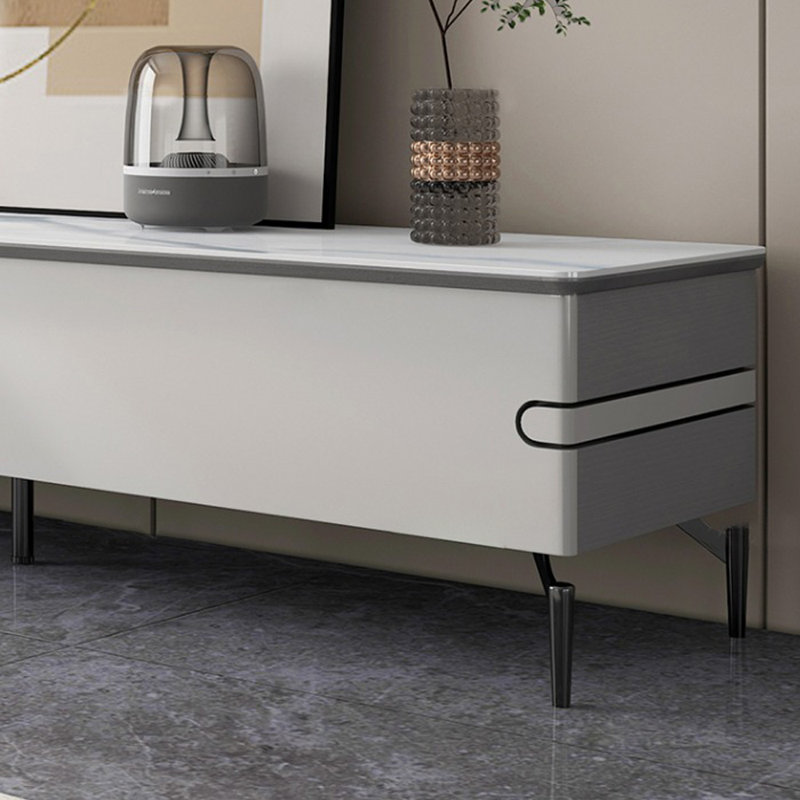 Bkoksety Italian light luxury slate TV stand | Wayfair