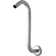 Plumb USA S-Style Shower Arms High Rise Shower Arm with Flanges ...