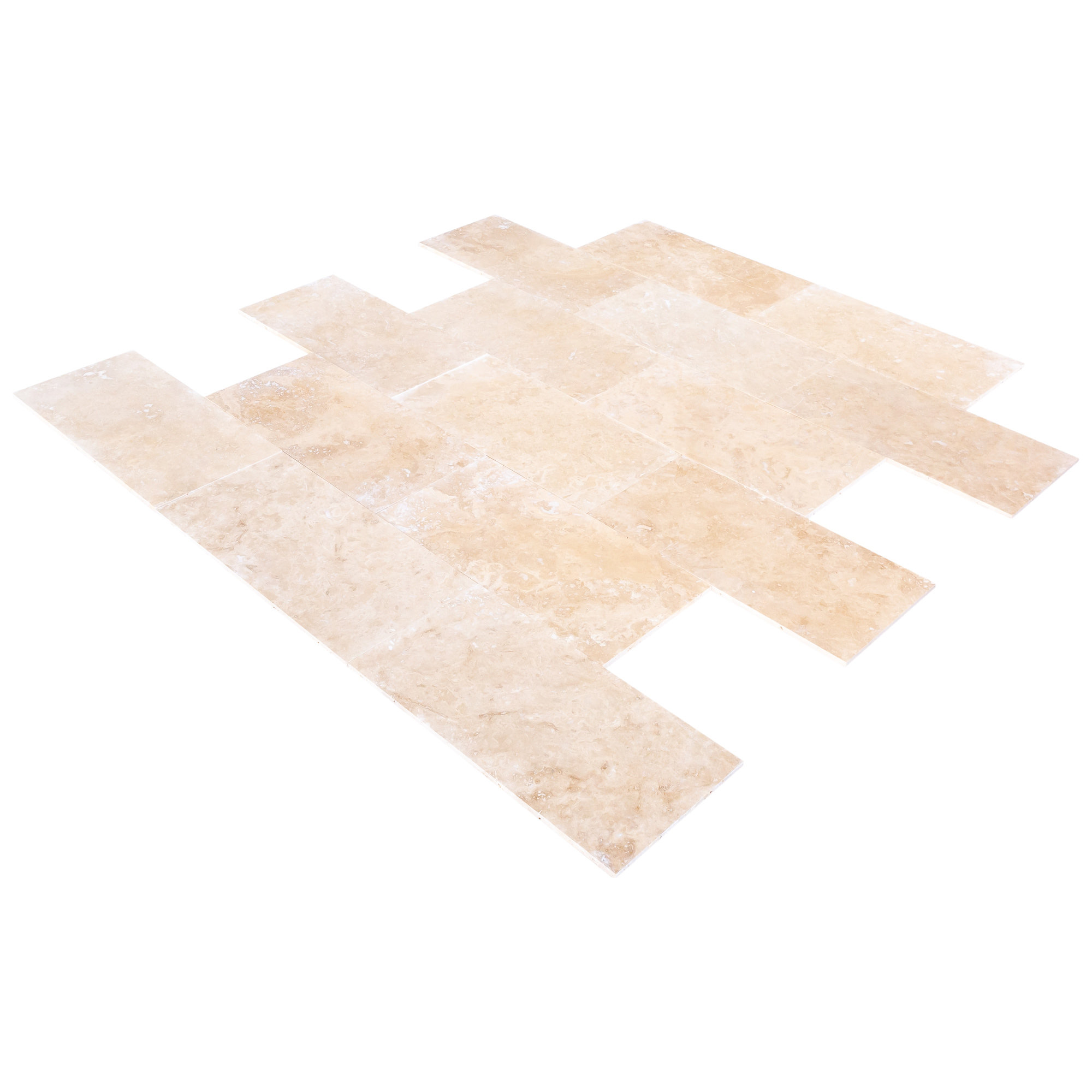 Miletos Stone Collection Travertine Stone Look Wall & Floor Tile | Wayfair