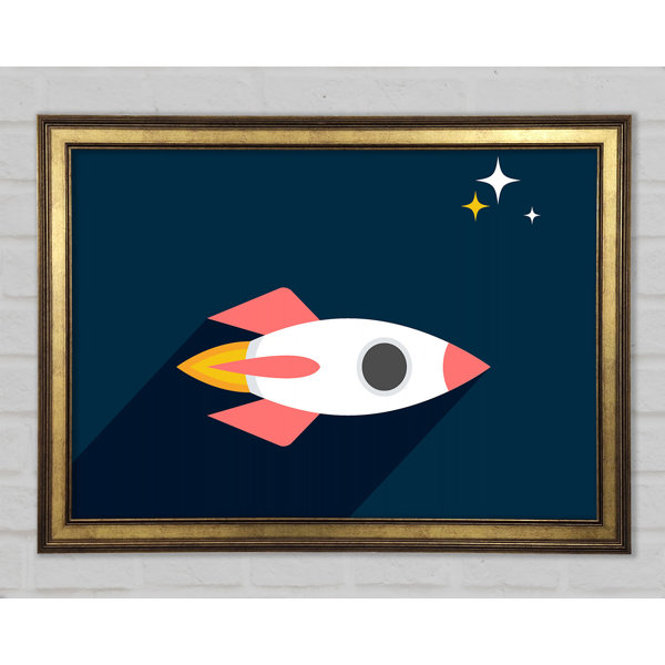 Isabelle & Max Rocket Amongst The Stars - Single Picture Frame Art ...