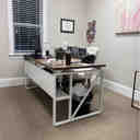 Latitude Run® Modern 63" Executive Computer Desk and 31"Lateral File ...